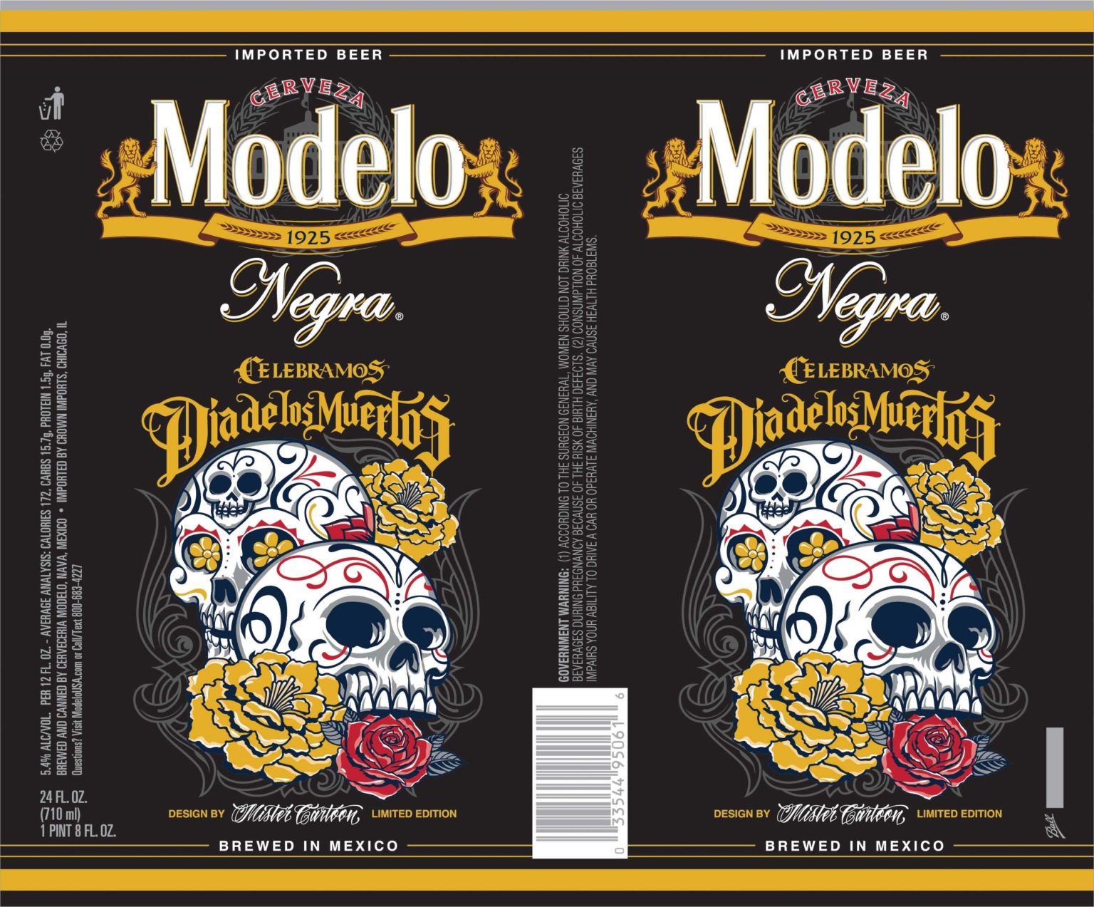 Beer Label Spotlight - The Modelo Logo - Thirsty Bastards