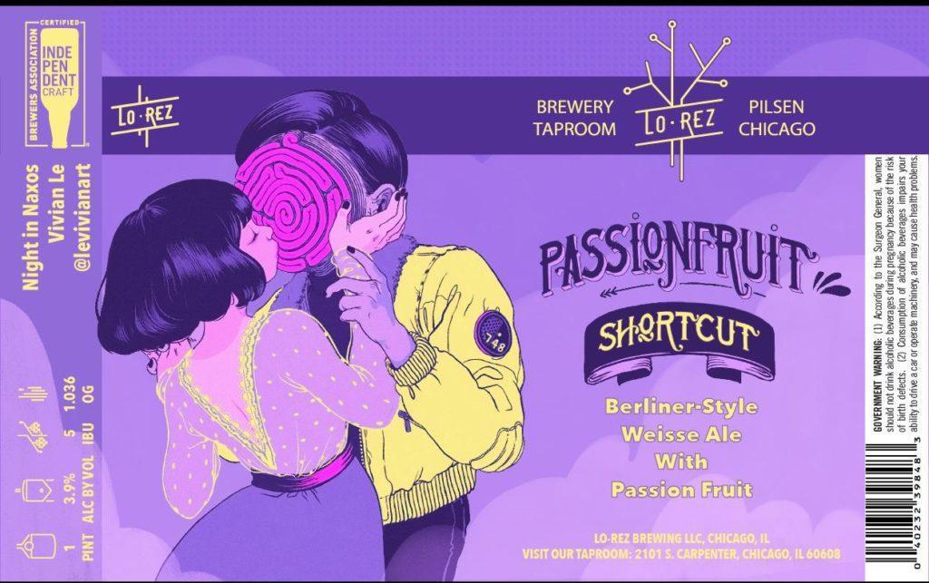 Vivian Le and the Beer Labels of Lo Rez Brewing - Thirsty Bastards